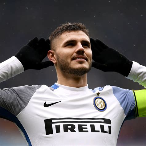 Mauro Icardi Wallpaper 4k Football Player Inter Milan