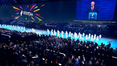 Церемония открытия международного турнира «Игры будущего • Президент России