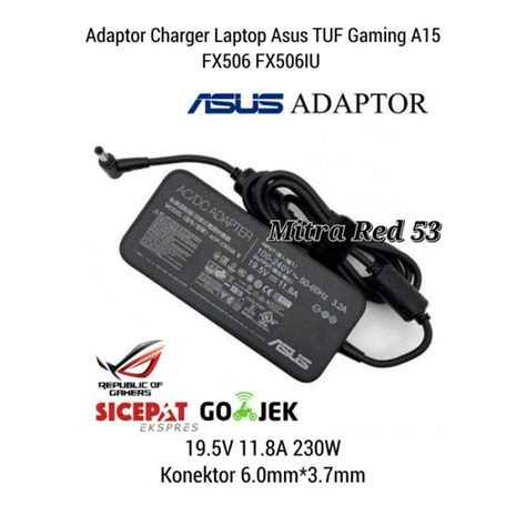 Jual Adaptor Charger Laptop Asus Tuf Gaming A Fx Fx Iu V A Di Seller Tuskar