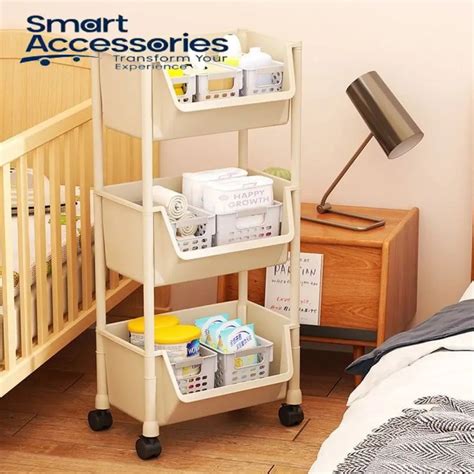 3 Layer Trolley Premium Quality Smart Accessories Pk