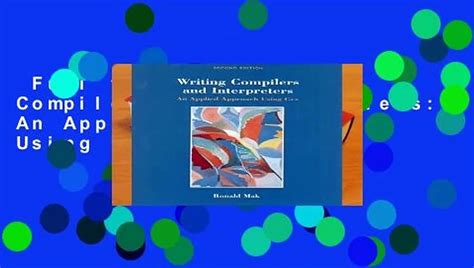 Full Version Writing Compilers And Interpreters An Applied Approach