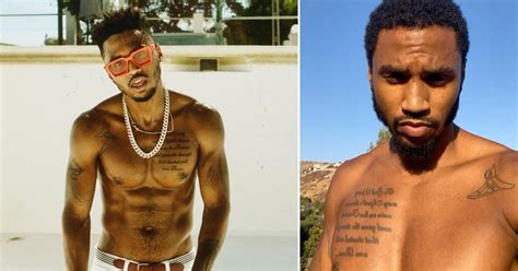 Rapper Trey Songz Flaunts Abs On Instagram Photos