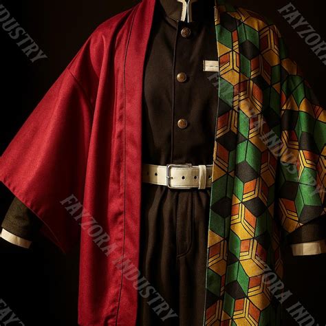 Giyu Tomioka Costume Cosplay Etsy