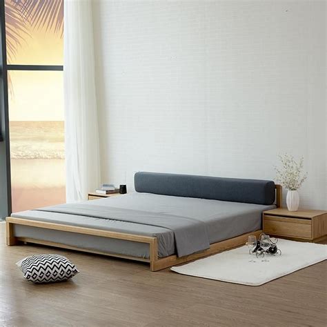 Adachi Japanese Style Solid Wood Tatami Oak Bed Artofit