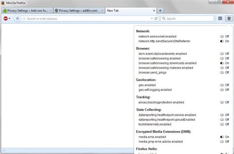 Control Privacy Settings In Firefox Easily GHacks Tech News
