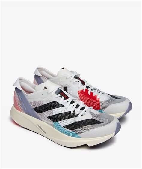 White Adidas Adizero Takumi Sen 9 Svd