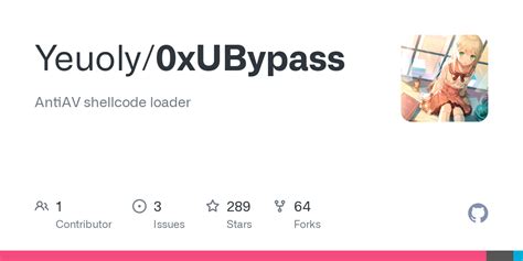 Github Yeuoly0xubypass Antiav Shellcode Loader