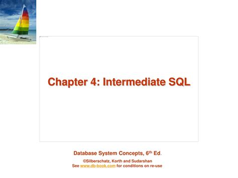 PPT Chapter 4 Intermediate SQL PowerPoint Presentation Free