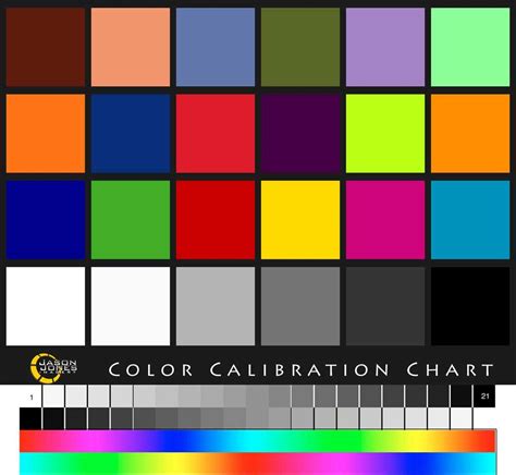 Hdtv Color Calibration Pattern