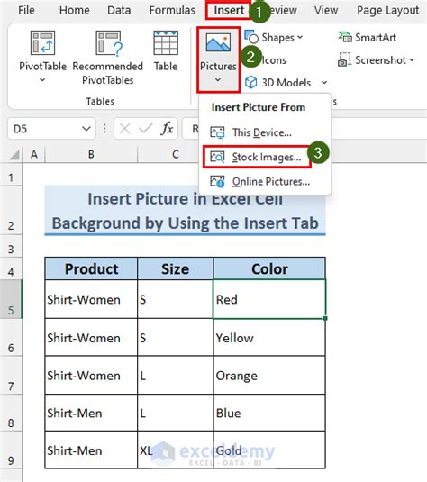 How To Insert A Picture As Cell Background In Excel 3 Methods ExcelDemy