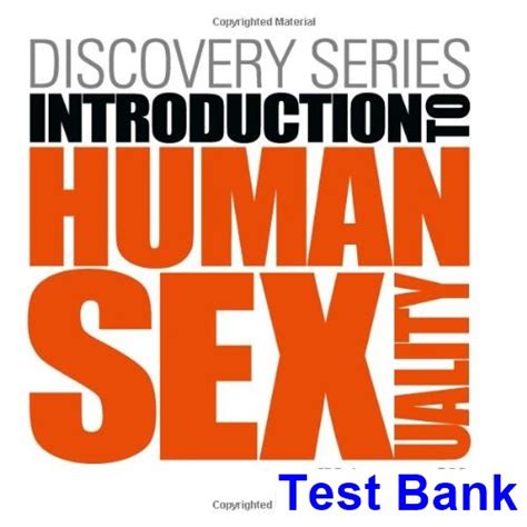 Discovery Series Human Sexuality 1st Edition Carroll Test Bank
