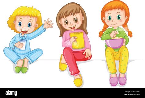 Little Snacks Stock Vector Images Alamy