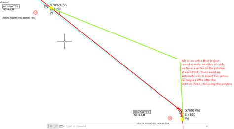 Path Array Where Each Object Snap To A Vertex Of A Polyline Autodesk Community