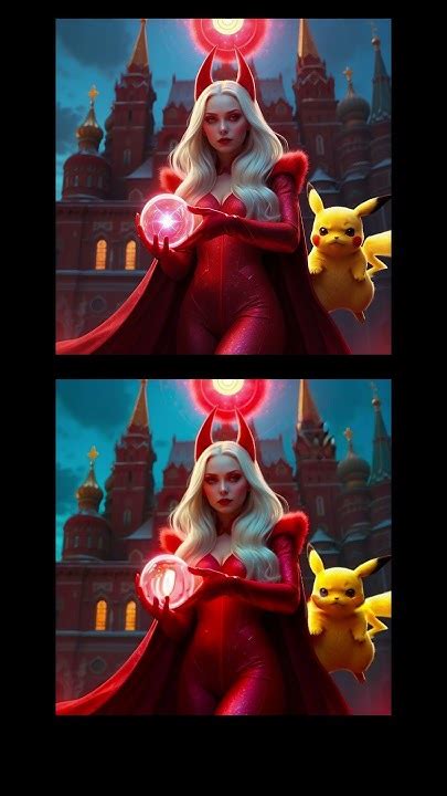 다른그림 찾기 난이도 중 피카츄 마블 완다비젼 순발력테스트 Youtube