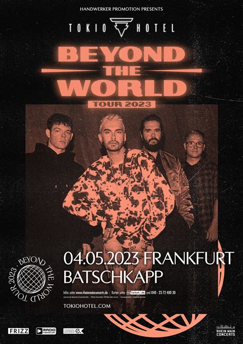 Tokio Hotel Beyond The World Tour 2023 Concertvisions