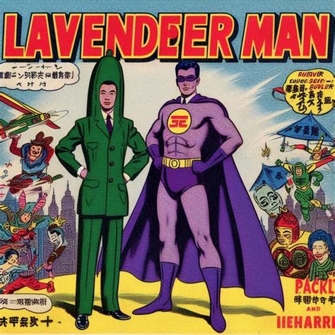 Lavender Man And Pickle Boy Rdalle2 Lavender Man And Pickle Boy Rdalle2