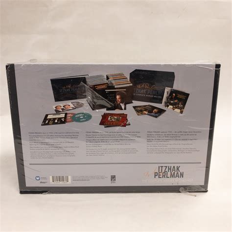 Itzhak Perlman The Complete Warner Recordings 77 Cd Set New