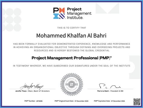 Mohammed Al Bahri On Linkedin Pmp Pmpcertification 17 Comments