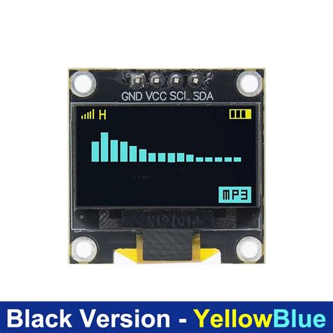 Inch IIC SPI Serial Pin White Blue Yellow Blue Yellow OLED