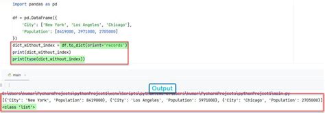 How To Convert A Pandas Dataframe To A Dict Without Index In Python 3 Examples
