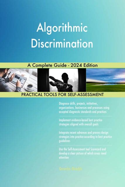 Algorithmic Discrimination A Complete Guide 2024 Edition E Bok Gerardus Blokdyk Isbn