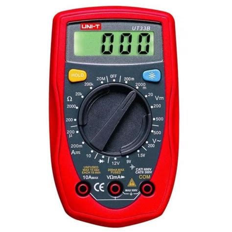 Uni T Ut33b Auto Range Palm Size Digital Multimeter Bd