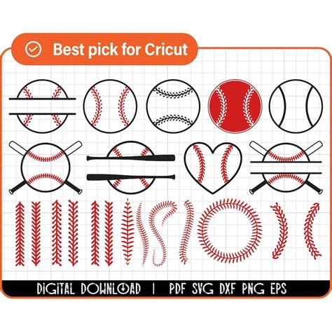 Baseball Svg Baseball Stitches Svg Baseball Monogram Svg Inspire