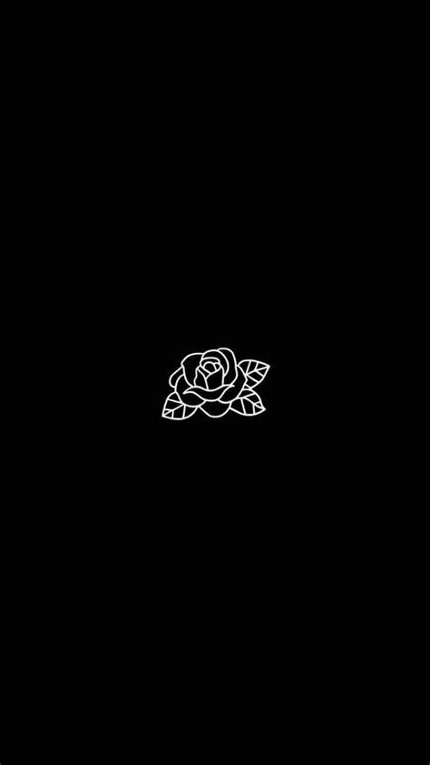 Elegant White Rose Minimalist Wallpaper Background Free Download