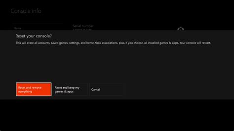How To Reset Your Xbox One
