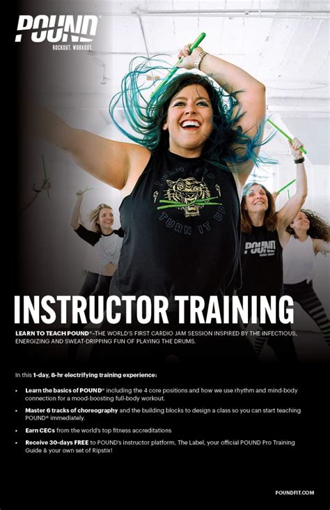 Hosting A Pound Training • Pound Rockout Workout®