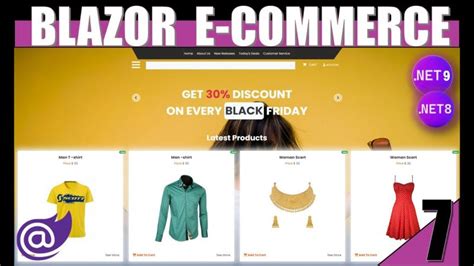 7️⃣build A Stunning Ecommerce App With Net 9 Blazor And Net 8 Api 🚀 Full Stack Tutorial