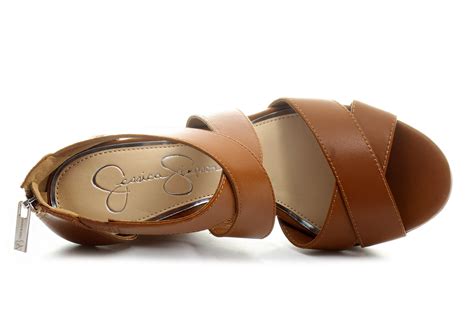 Jessica Simpson Sandały Jadyn Lt Luggage Jadyn Brn Obuwie I Buty