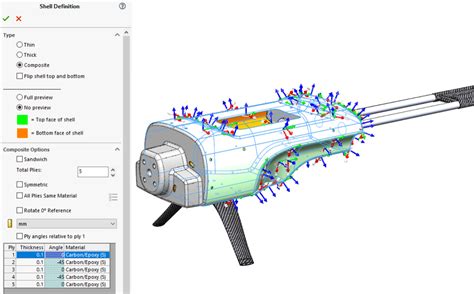 Using Solidworks Simulation For Composites Engineers Rule