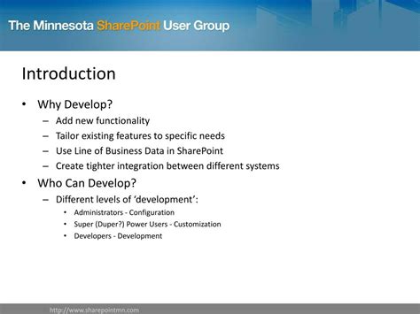 Ppt Sharepointmn Powerpoint Presentation Free Download Id6655361