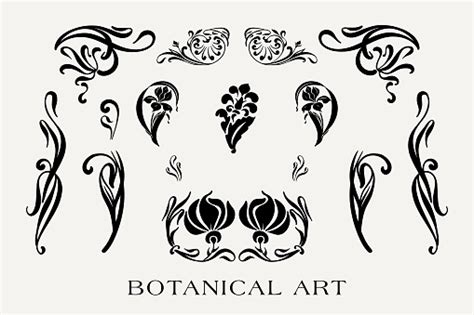 꽃 시장 프린트 세트입니다 벽지 벽 장식 인쇄 엽서 표지 템플릿 배너를 위한 손으로 그린 디자인 0명에 대한 스톡 벡터 아트 및 기타 이미지 Istock