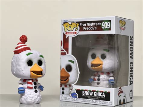 482 отзыва на Фигурка Funko Pop Fnaf Chica Holiday Snow Five Nights At Freddys Фанко Поп