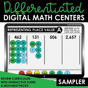 FREE Digital Math Activities Distance Learning Google Slides Math Review