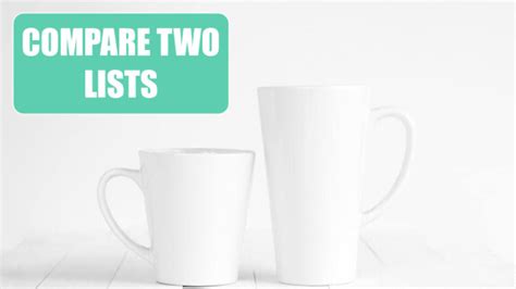 Use A Pivot Table To Compare Two Lists Excel Tips Mrexcel Publishing