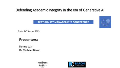 Pdf Defending Academic Integrity In The Era Of Generative Ai