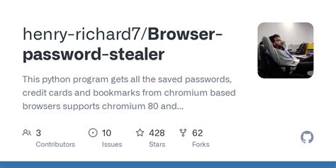 Browser Password Stealer Chromium Based Browsers Py At Master · Henry Richard7 Browser Password