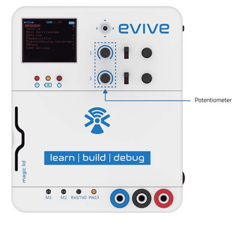 Using Evive Inbuilt Potentiometers In Arduino Ide And Pictoblox