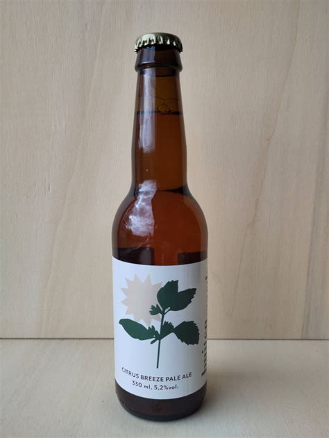 Citrus Breeze Pale Ale Bier Van Buiten Aards Biernet Nl