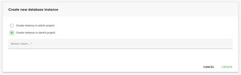 Staff Cloud Database Instances — Fleio 202507 Documentation