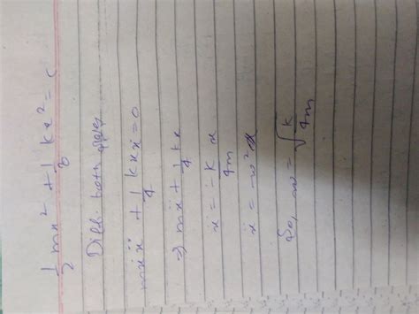 Angular Frequency Of Small Oscillations Of The System Shown In The