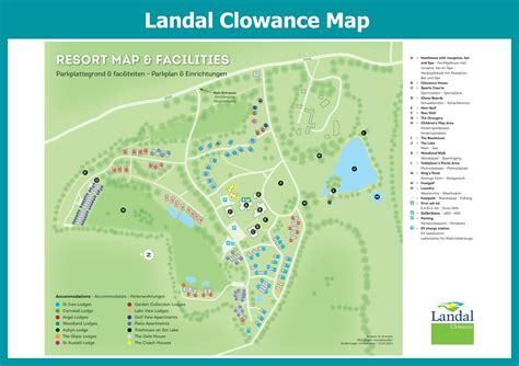 Village Map Of Landal Clowance Parkexplorer