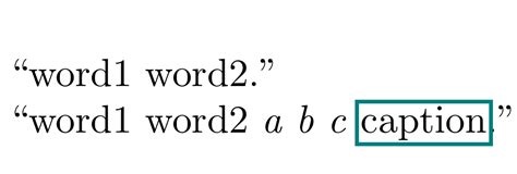 pdftex i want latex to handle word s before after spaces automatically without me adding