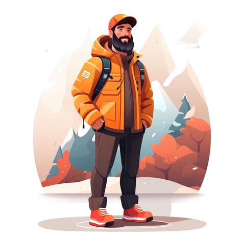 Premium Vector Flat Design Vector Character Design On White Background