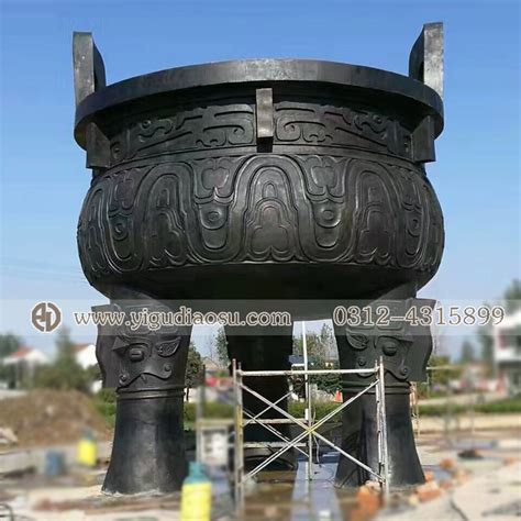 铜鼎雕塑 石雕铜雕不锈钢园林景观雕塑