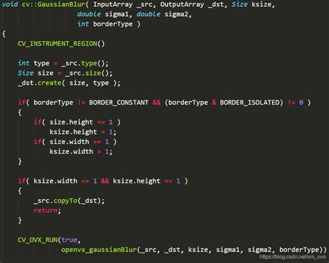 Opencv中高斯模糊滤波器的源码解析c版 上opencv的gaussianblur在那个源文件 Csdn博客