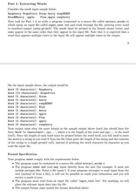 Overview This Assignment Covers Strings Structures